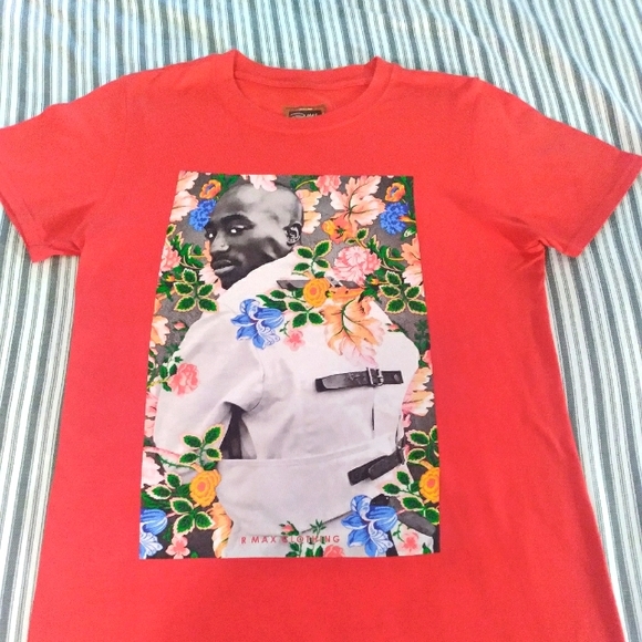R Max Clothing | Shirts & Tops | 16 Red Tupac Shirt By R Max Clothing ...